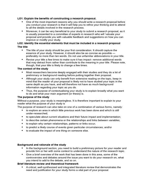 Lu2 Resh Lu2 Summary Pdf Methodology Theory