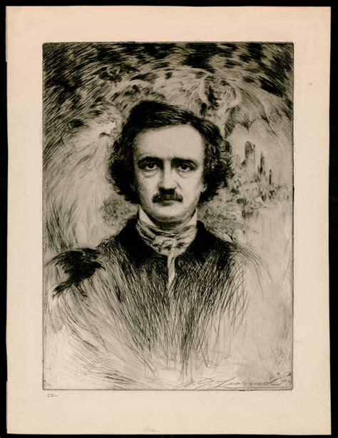 Retrato De Edgar Allan Poe