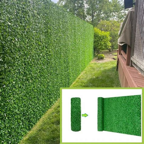 Artificial Grass Chain Link Fence Privacy Grass Wall At ₹ 100sq Ft