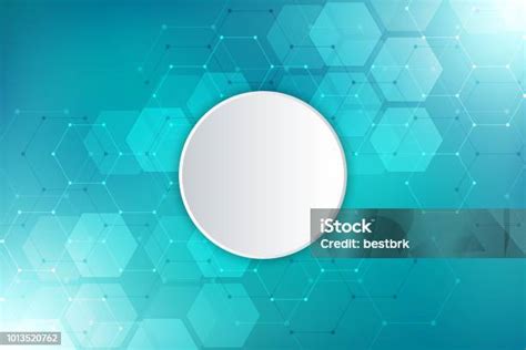 육각형에서 벡터 의료 배경입니다 현대 통신 의학 과학 및 디지털 기술에 대 한 디자인의 기하학적 요소 육각형 패턴 배경 개념에 대한 스톡 벡터 아트 및 기타 이미지 Istock