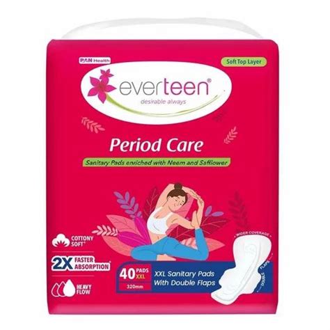 Xxl Everteen Period Care Soft Top Layer Sanitary Pads At ₹ 560 Piece Madurai Id 2854726136862