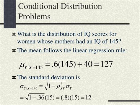 Bivariate Normal Distribution And Conditional Expectation A40