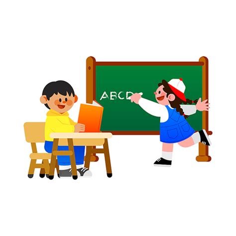 유토이미지 어린이교육체육 과목 벡터 일러스트