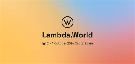 Lambda World 2024