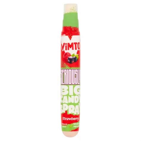 Vimto Strawberry And Cherry Giant Candy Spray 60ml Maxisweets Uk Online Sweetshop