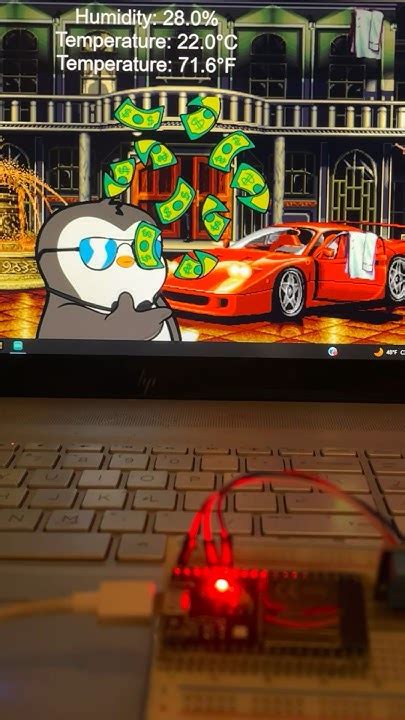 Esp32 Displaying Live Sensor Data Sending It Over Wi Fi Displaying S From Urls Youtube