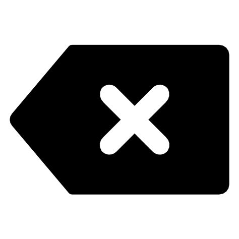 Keyboard Backspace Solid Vector Svg Icon Svg Repo