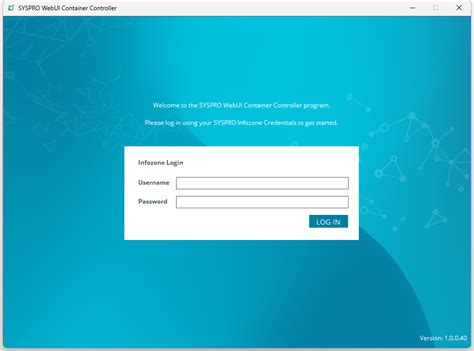 SYSPRO Container Controller