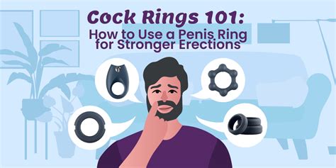 Cock Rings 101 How To Use A Penis Ring For Stronger Erections