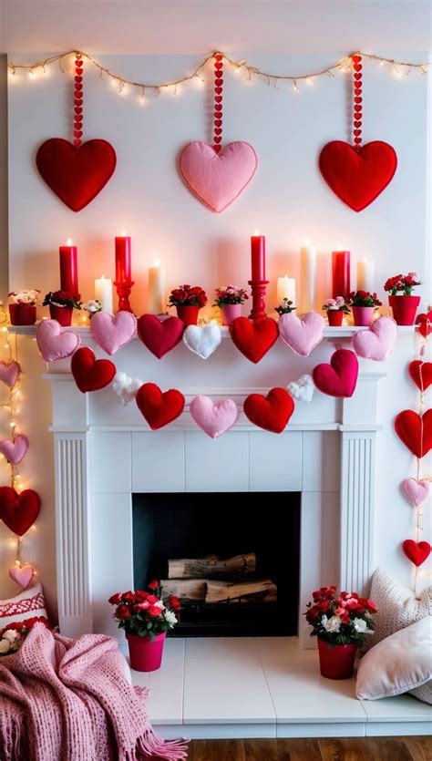 Romantic Decorating Ideas For Valentines Day Diy Valentines