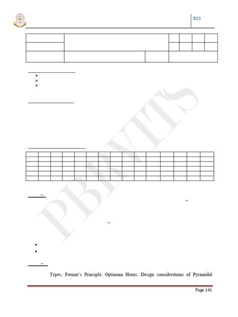 Ece R21 Syllabus New 11 Pdf Antenna Radio Discrete Fourier Transform