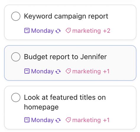 Does Anyone Know Why Certain Tasks Have A Random Blue Outline I Cant Figure Out What Makes It