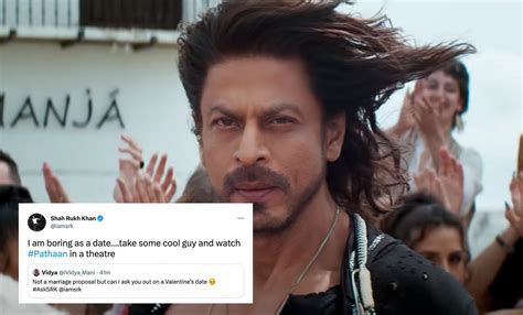 From Valentine Request To A Fan Disappointed In Pathaan Shah Rukh