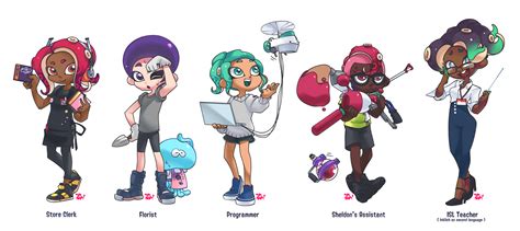 Splatoon Octoling Base Octolinggallery Oeaxux