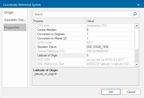 Creating Your Own Coordinate Reference System