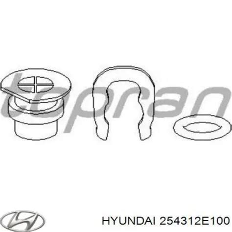 254312E100 Hyundai/Kia бачок системы охлаждения расширительный