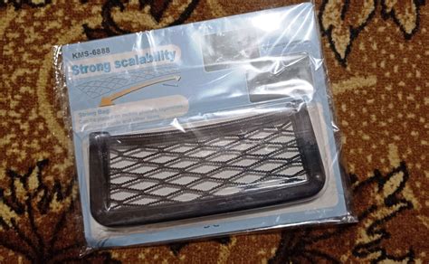 Сетка держатель в салон авто, на дверь, торпеду для телефона, блокнота ...