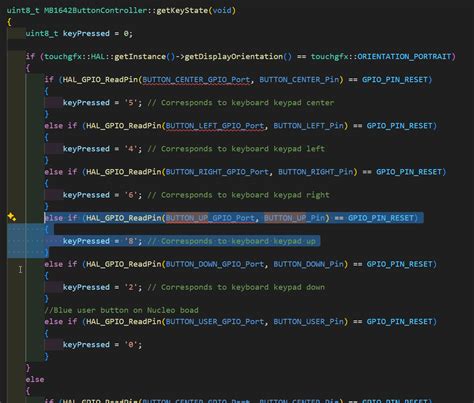 Solved Hardware Button With Touchgfx For Screen Transitio