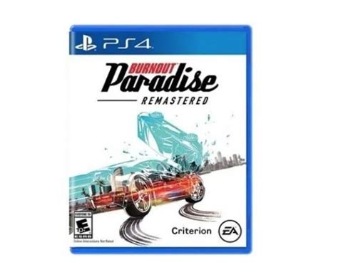 Sony Burnout Paradise Remastered Ps4 Físico Sniper Falabella Chile