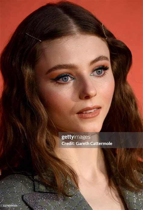 Thomasin Mckenzie Attends The Jojo Rabbit European Premiere During