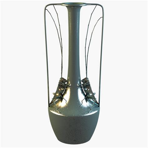 3d Model Grasshopper Vase