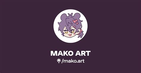 Mako Art Twitter Linktree