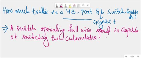 Solved Which Switch Characteristic Helps Keep Traffic Local And Alleviates Network Congestion