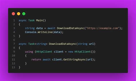 Majd Al Nadaf On Linkedin Async Programming In C And Net Is A Game