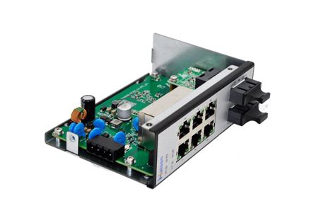 Fiber Optic Switch Industrial Network Switch 10 100 1000m With 2 Fiber Optic Ports Switch And