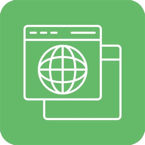 Premium Vector Browser Icon Premium Vector Browser Icon