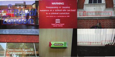 Example Detection Results Of Our Deeptext System On The Icdar 2011 And