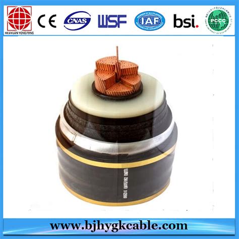 132 Kv Xlpe Insulated Hv Power Cable China Manufacturer