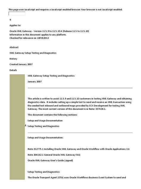 Sample Xml Gateway Pdf Transport Layer Security Hypertext