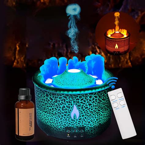 Bohofam Aroma Essential Oil Diffusers Volcano Humidifier
