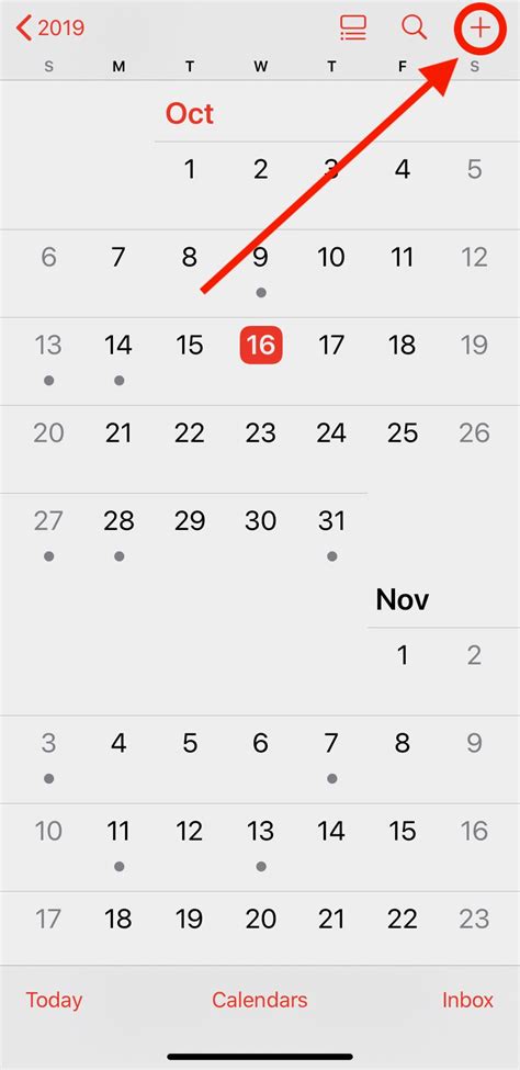 Iphone Calendar