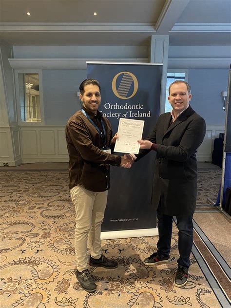 The 2024 Seamus Keating Award Orthodontic Society Of Ireland