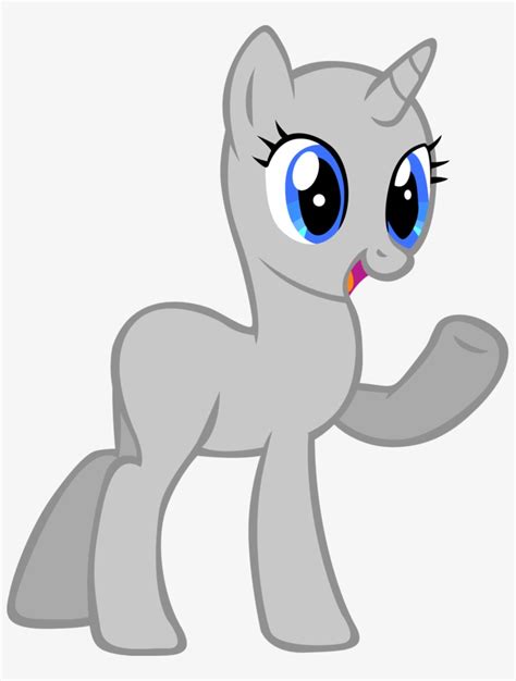 Mlp Unicorno Base Triste