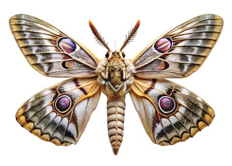 Mutated Moth With Malformed Wings And Asymmetrical Markings 46302344 Png