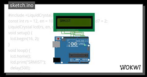 Lcd 16x2 14feb Wokwi Esp32 Stm32 Arduino Simulator