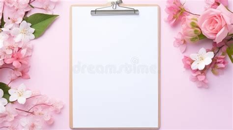 Organized Workspace With Checked Assignment On Clipboard Ai Generated