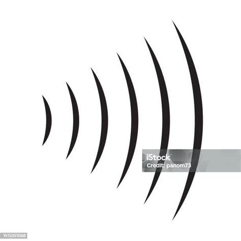 Sound Radio Wave Icon Vector Wifi Sound Signal Connection For Graphic Design Logo Website Social