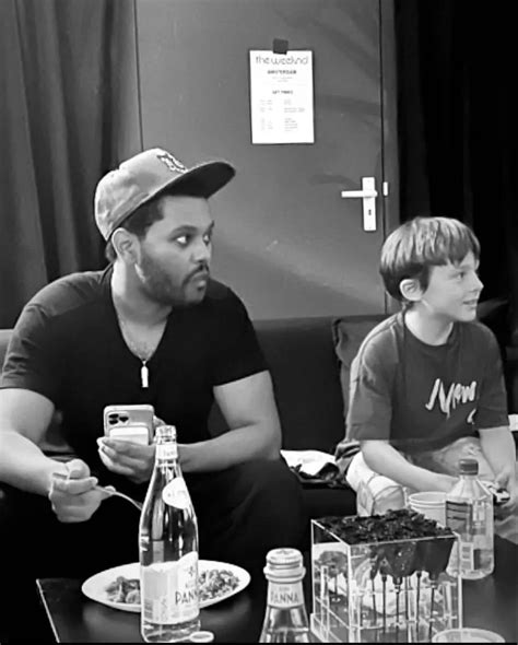 Abel And Derek Breners Son In Amsterdam The Weeknd Songs Abel The Weeknd My Face When