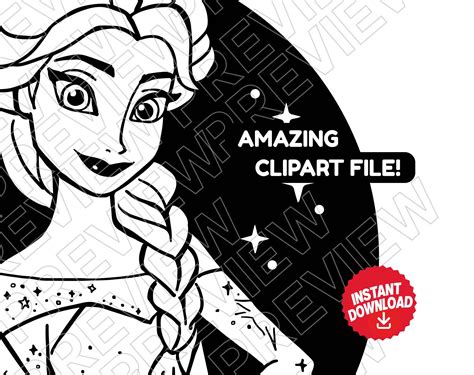 Elsa Frozen Svg Vector Cut File Clipart Disney Svg Frozen Etsy Sexiz Pix My Xxx Hot Girl