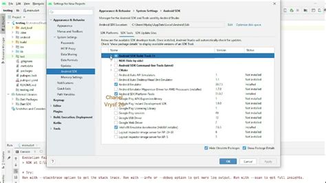 Cara Install Ndk Di Android Studio YouTube