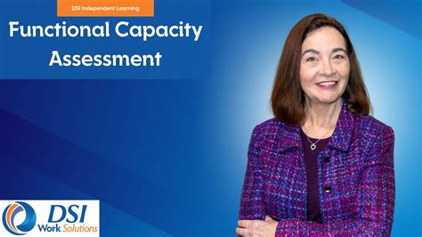 Functional Capacity Evaluation Dsi Work Solutions