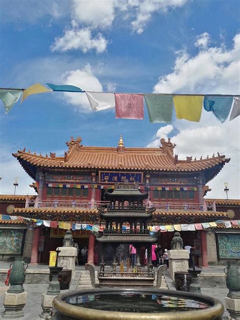 内蒙古大昭寺 内蒙古大草原 大昭 大山谷图库