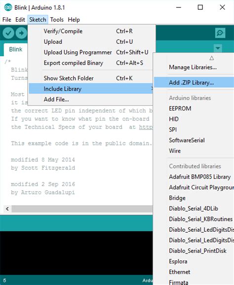 Cara Memasukkan Atau Menambahkan Library Di Arduino Ide Edan Tech