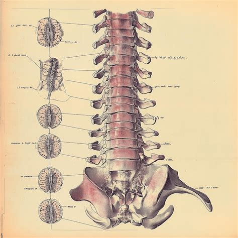 25000 Sectioned Vertebral Column Pictures