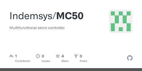 GitHub Indemsys MC Multifunctional Servo Controller