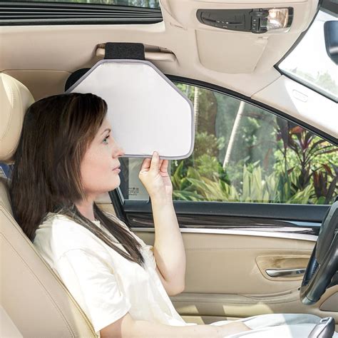 Tfy Side Window Sun Visor For Car Roof Handles Sun Glare And Heat Blocker For
